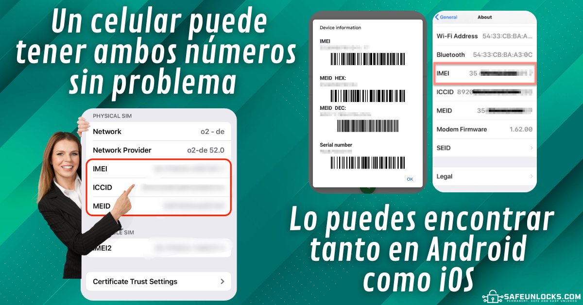 ¿Cuál es la diferencia entre MEID y IMEI? ¡Aquí te contamos!