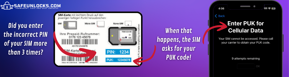 How to get a PUK Code without calling your Carrier! [SOLVED]