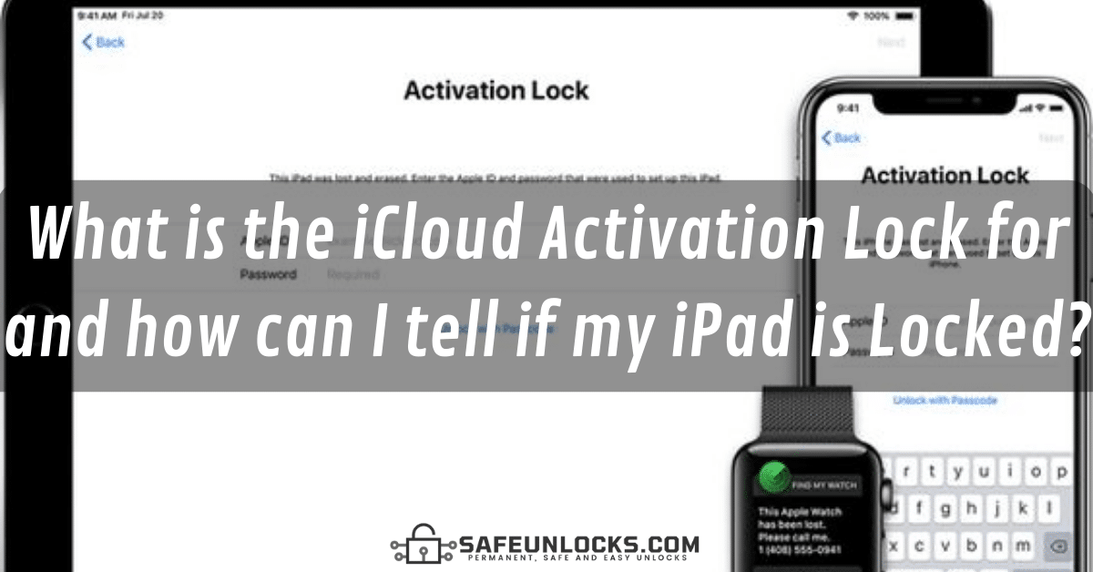 #1 Unlock Tool for iOS: How to Unlock iCloud Locked iPad?