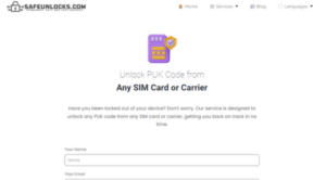 Online PUK Unlocker: Bypass PUK Code on Any Device